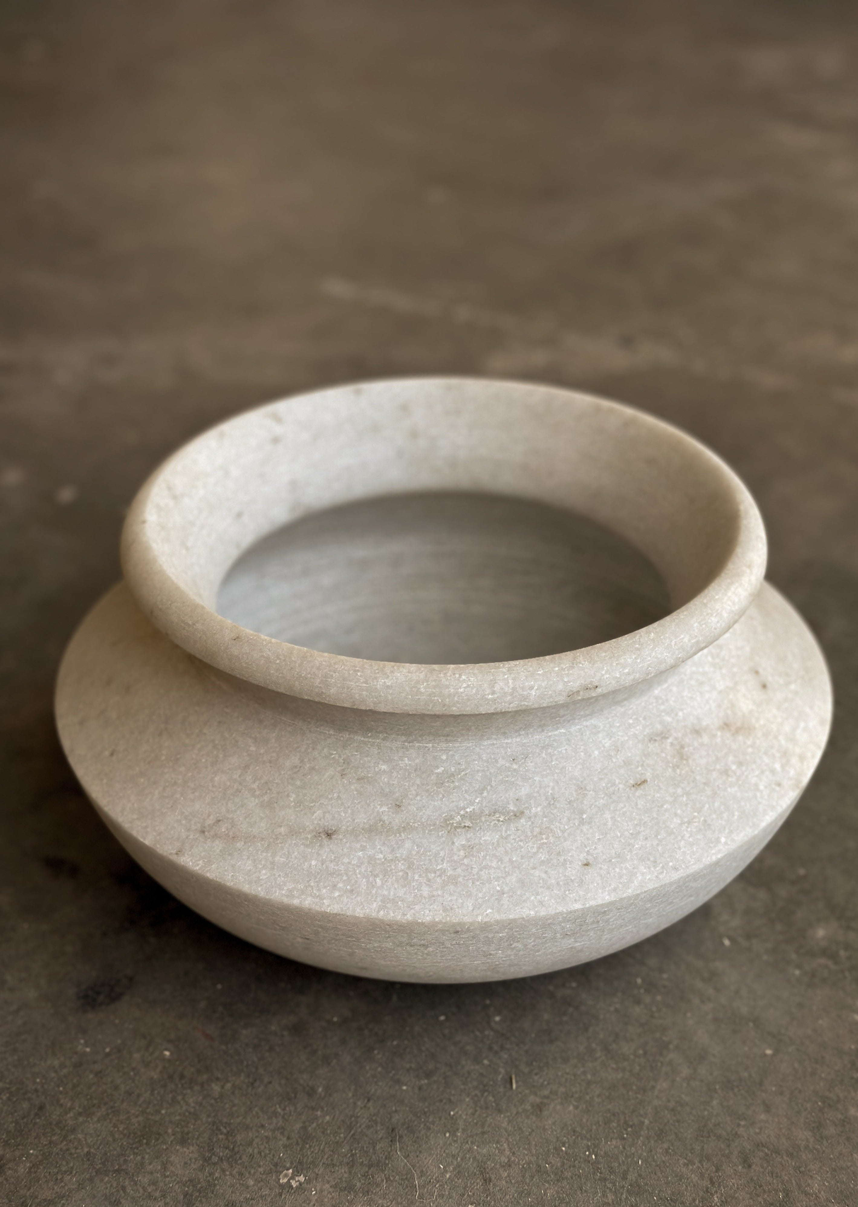 Turned Marble Water Pot – Lolointeriors