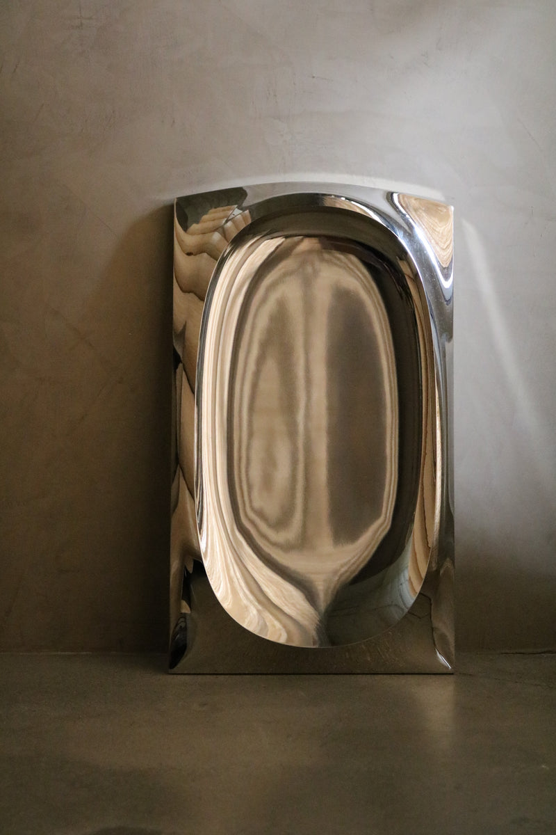 Brodzki Mirror, Nickel – Lolointeriors