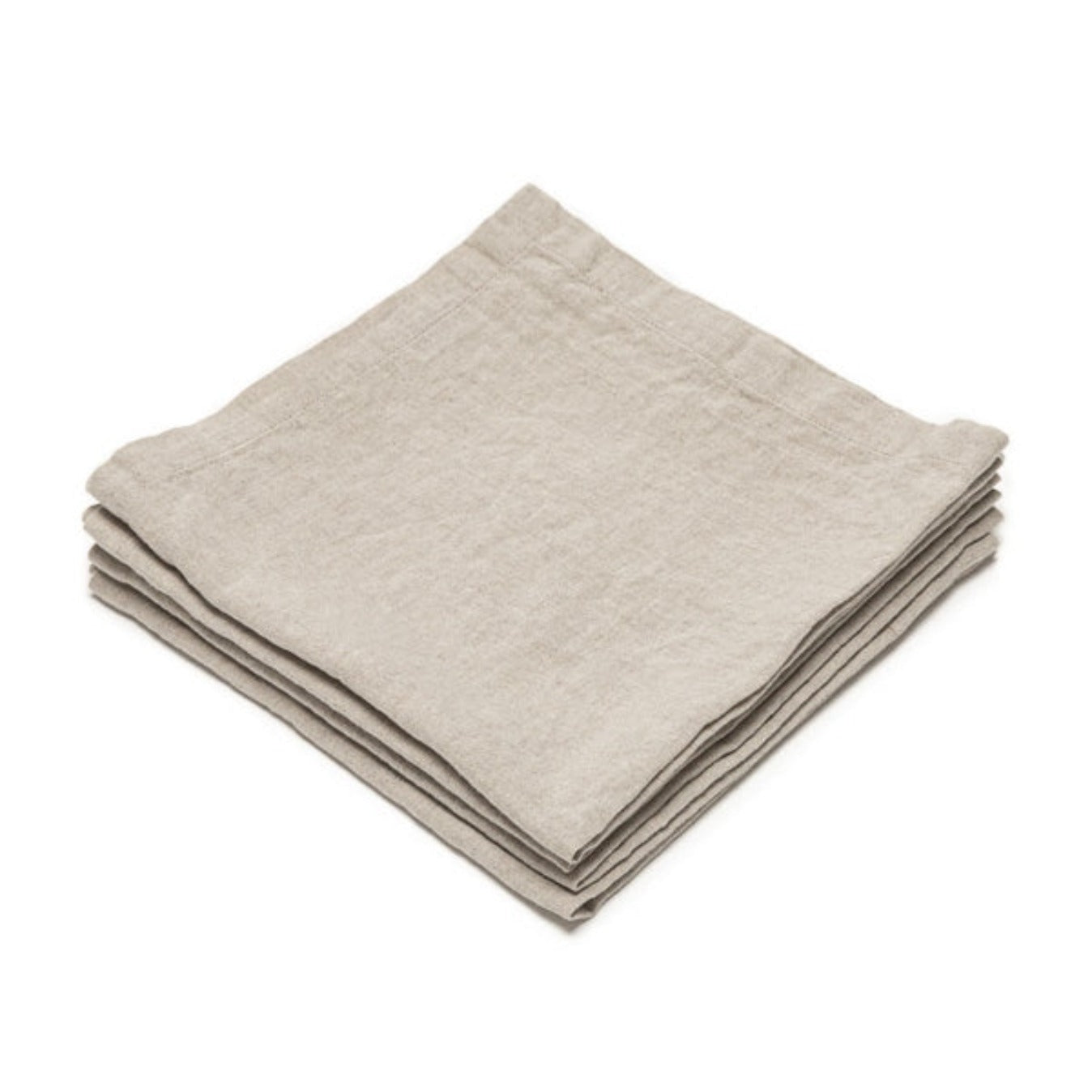 Stone Washed Linen Napkin - Natural - 19x19 – Lolointeriors