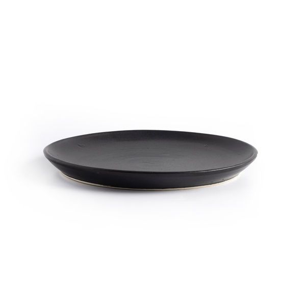 Nelo Dinner Plate - Set of 4, Matte Black – Lolointeriors